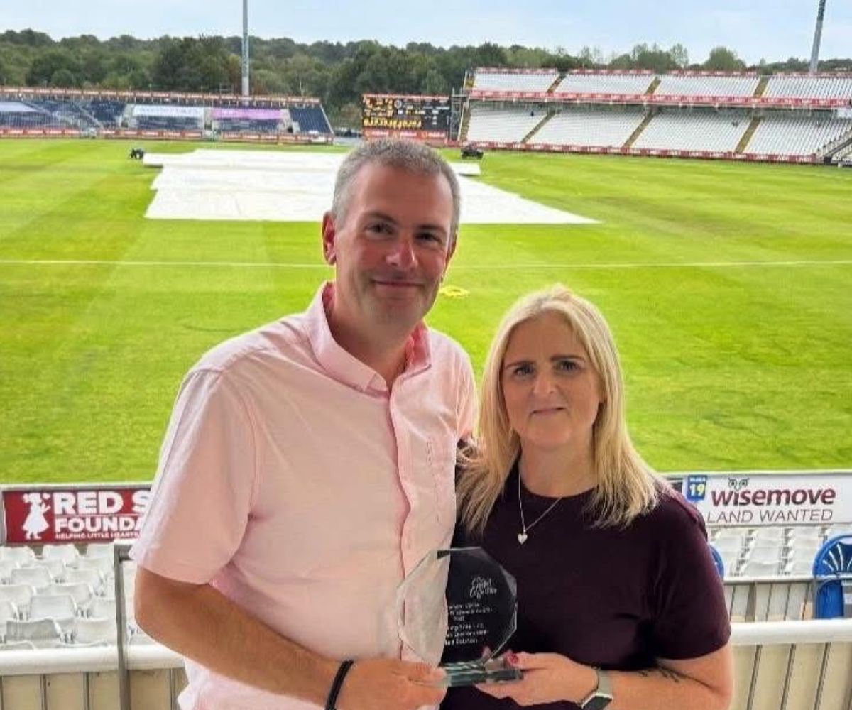 Neil Robson Wins Durham Cricket Award – Blind Cricket England & Wales